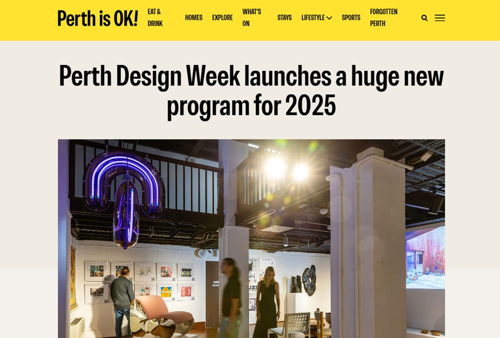 News - Perth Design Week